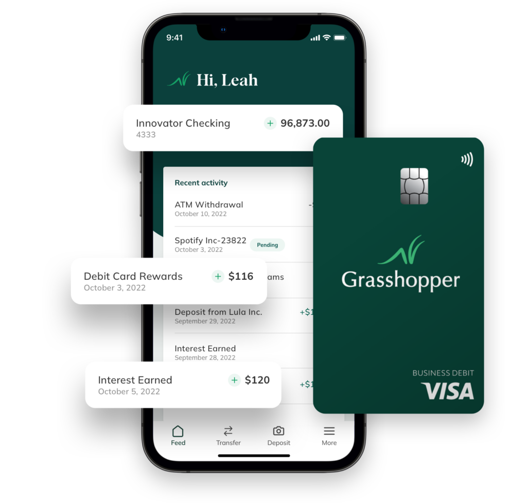 Open a Small Business Checking Account Online | Grasshopper