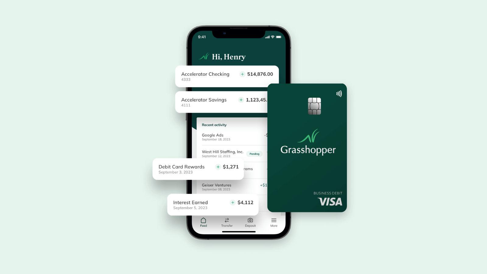 Online Banking for Startups | Fintech & SaaS | Grasshopper