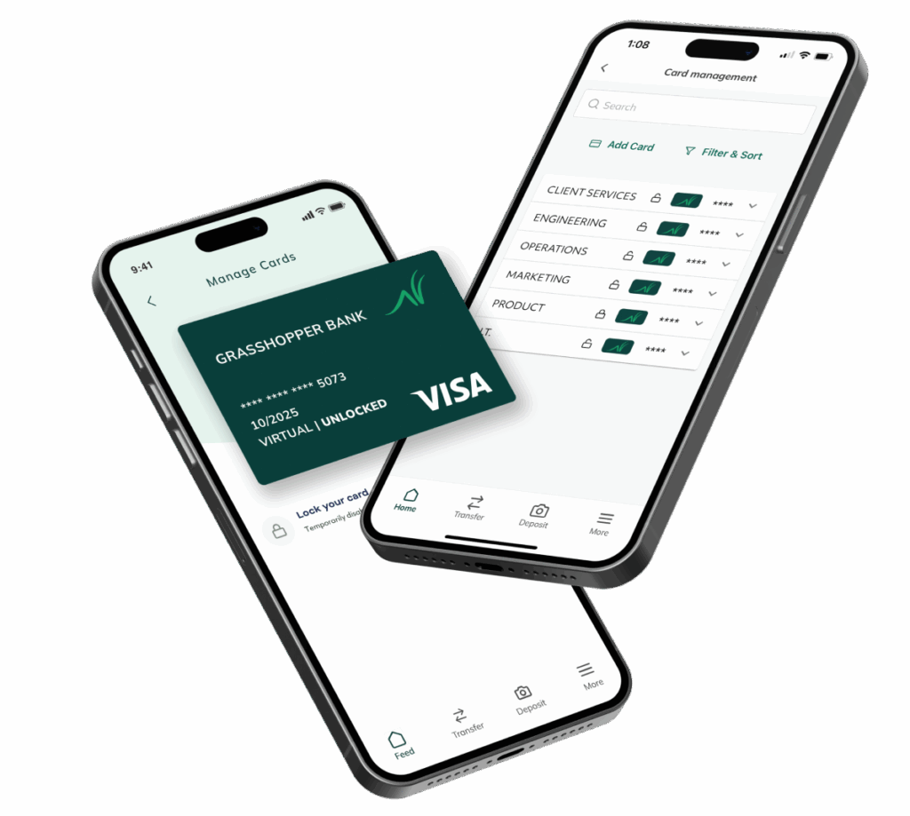 Mobile Banking - Grasshopper