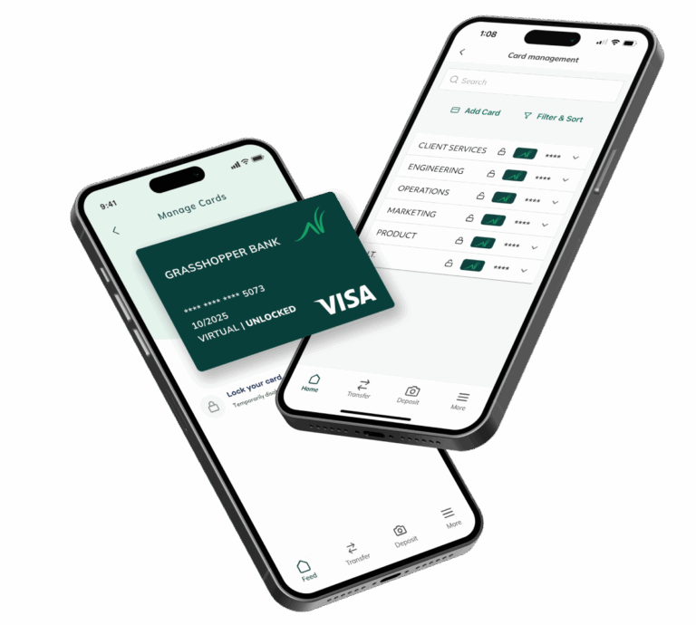 Mobile Banking - Grasshopper